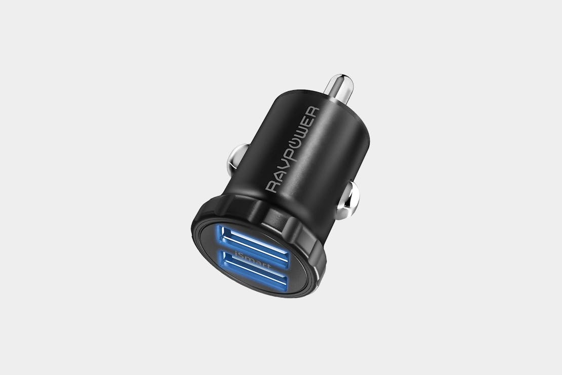 RAVPower Mini Dual USB Car Adapter | Pack Hacker