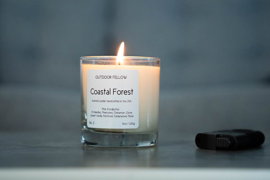Outdoor Fellow Coastal Forest Scented Candle | Pack Hacker