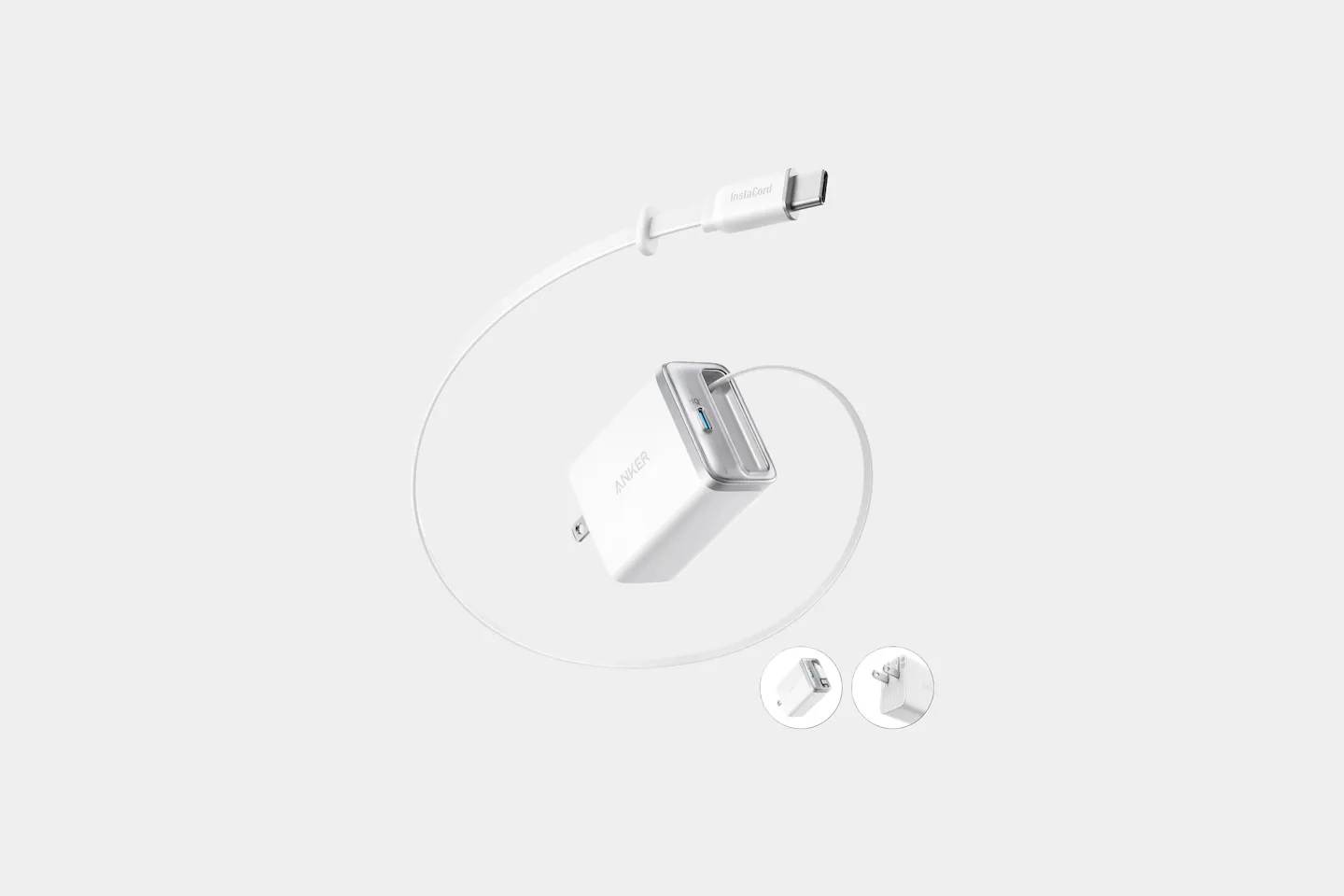 Anker Nano Charger (35W Built-in Retractable USB-C Cable) | Pack Hacker